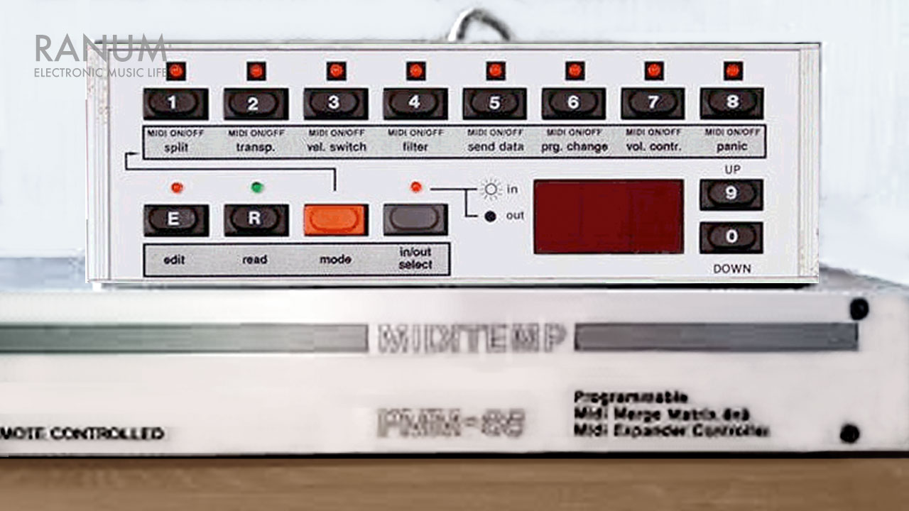 MidiTemp PMM-88 Midi Patchbay – Ranum Electronic Music Life